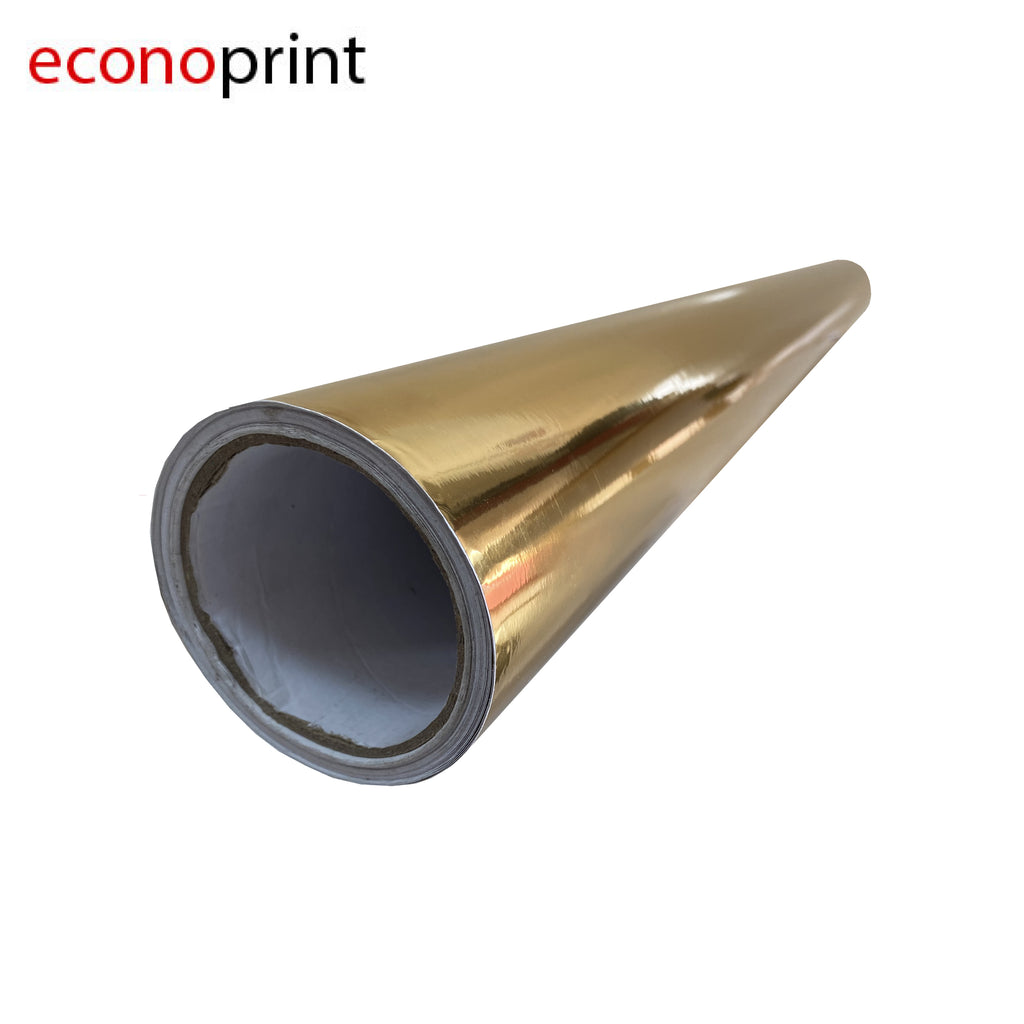 VINIL ADHESIVO DORADO METALICO POR METRO – Tienda Econoprint