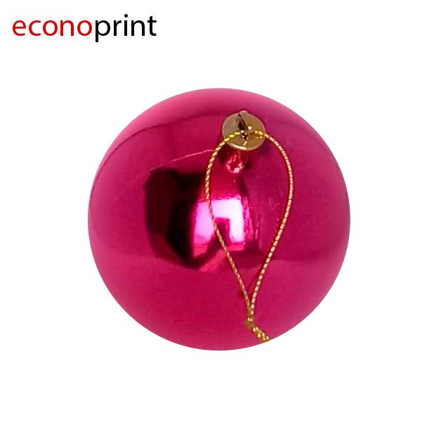 ESFERA NAVIDEÑA BRILLOSA VARIOS COLORES – Tienda Econoprint