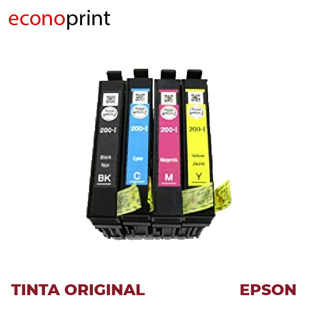 JUEGO DE TINTA ORIGINAL EPSON 200 – Tienda Econoprint