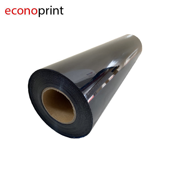 ROLLO VINIL TEXTIL NEGRO BRILLOSO 61CM X 50M – Tienda Econoprint
